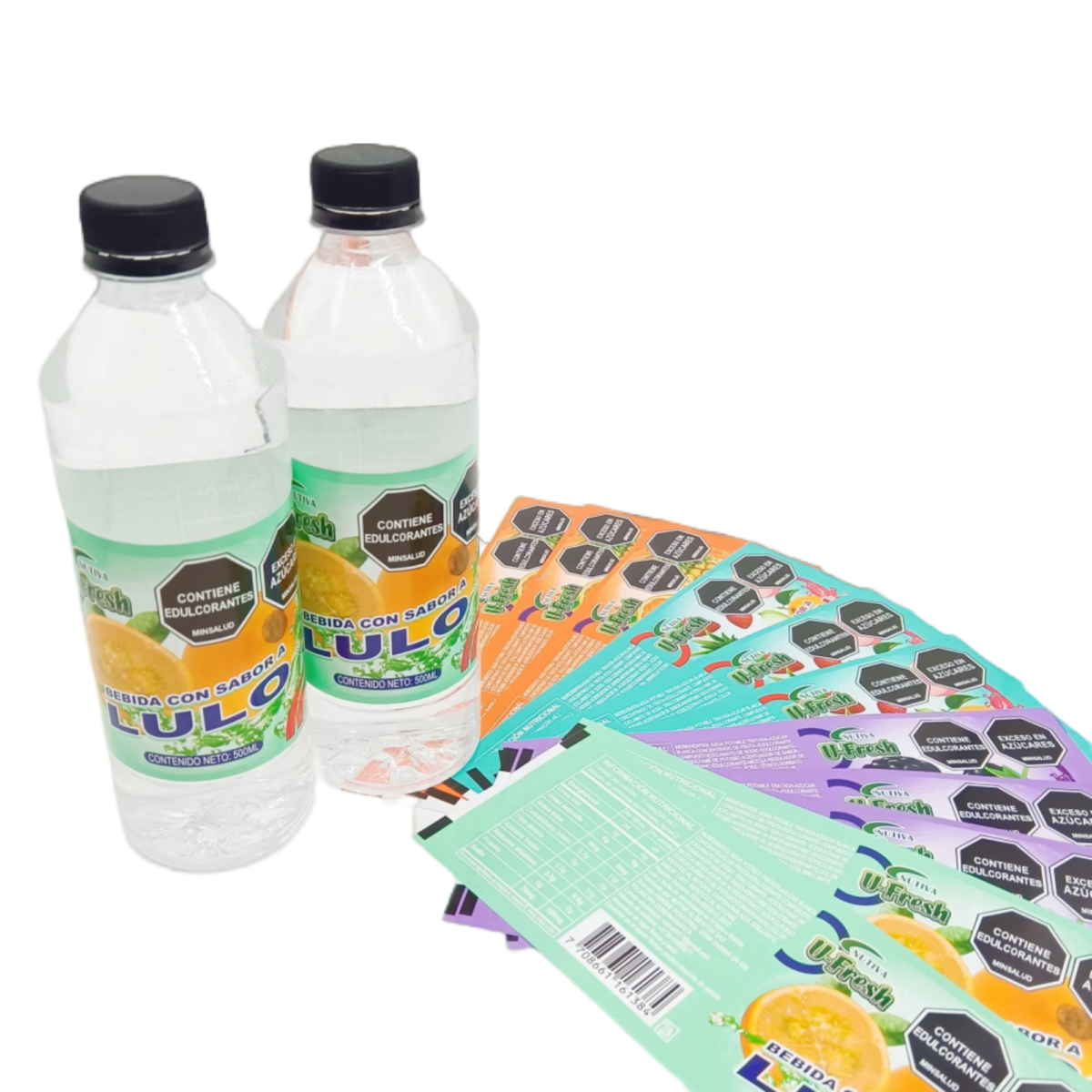 Custom BOPP Labels for Water and Beverage Bottles - GQ PACK
